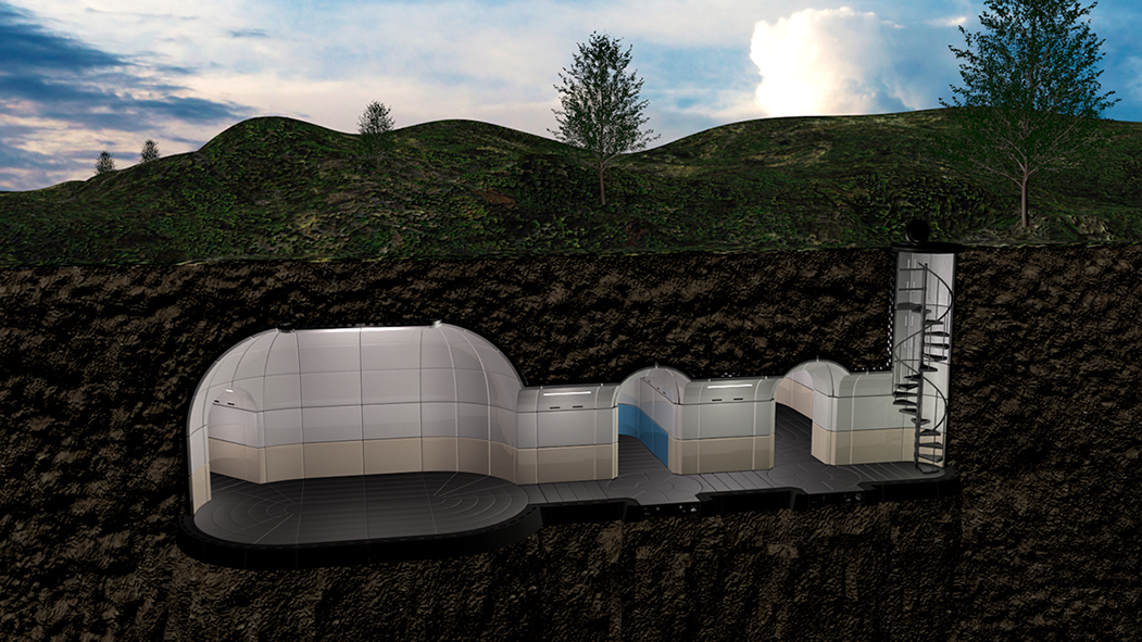 DIY Underground Structures Modular Shelters
