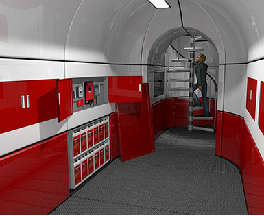 Everything you need to live underground in a Hercules Structure